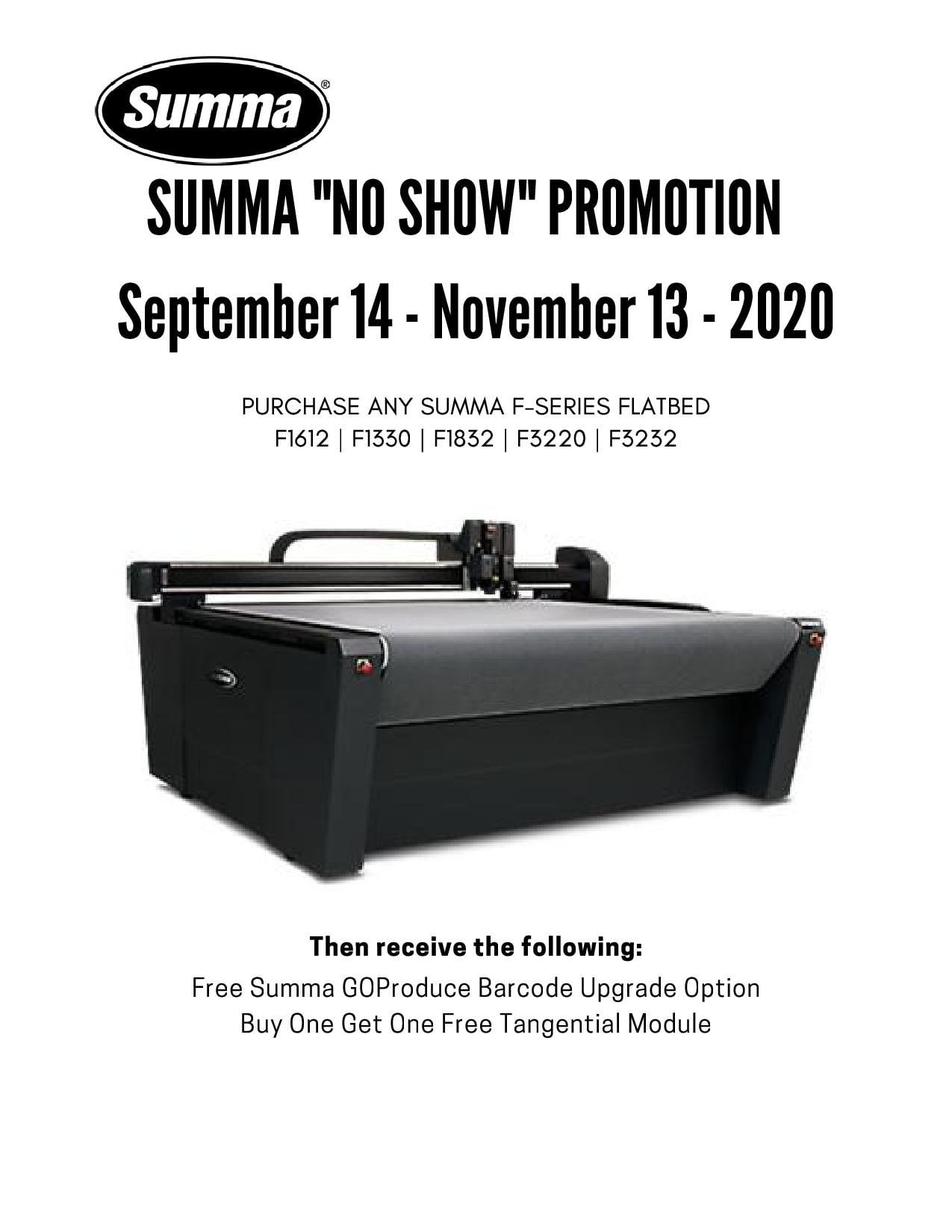 Summa F1832Pro Flatbed Cutter - 72" | ITNH
